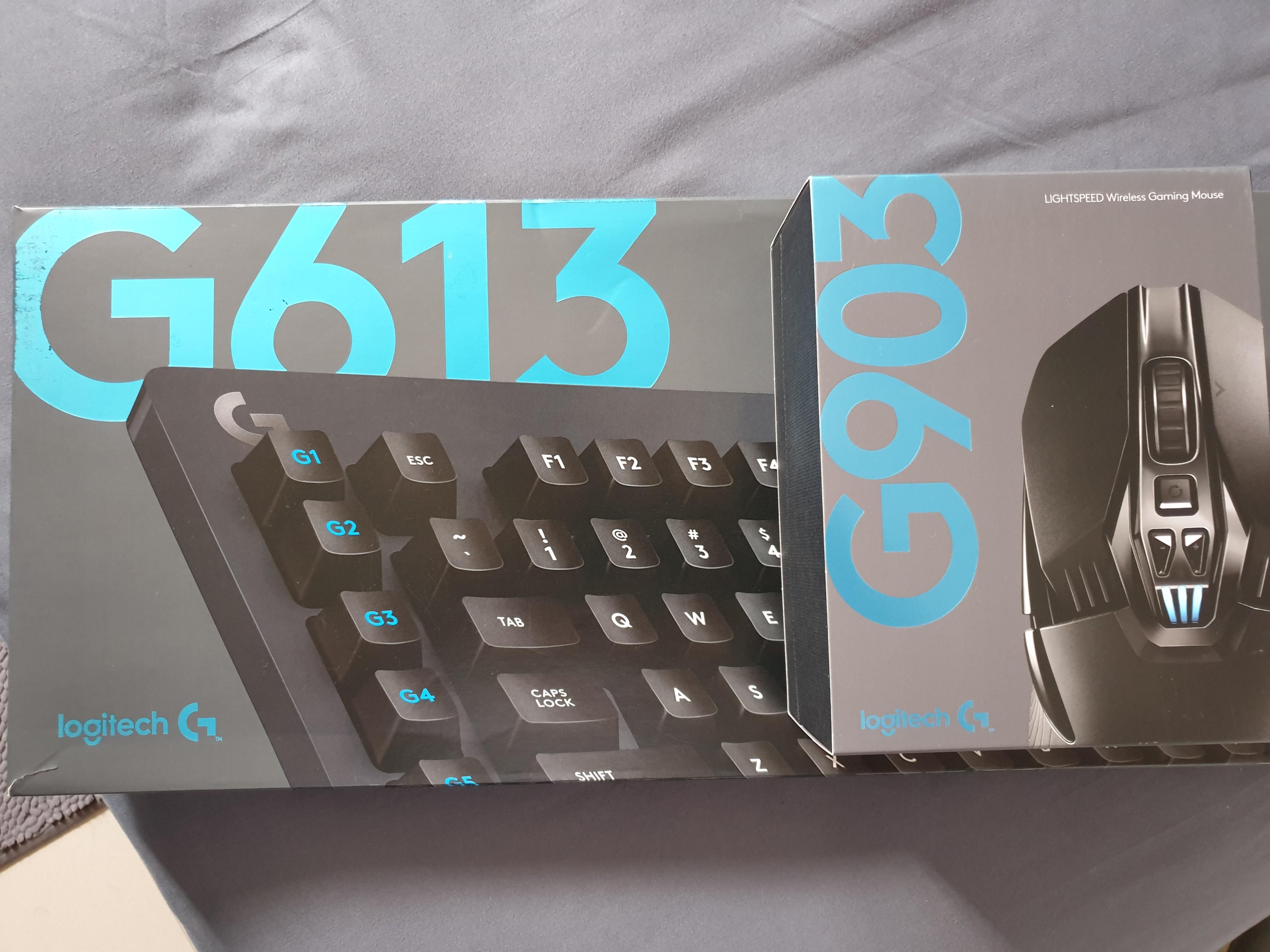 WTS: LOGITECH G613 & G903 KEYBOARD AND MOUSE wireless, Computers & Tech ...