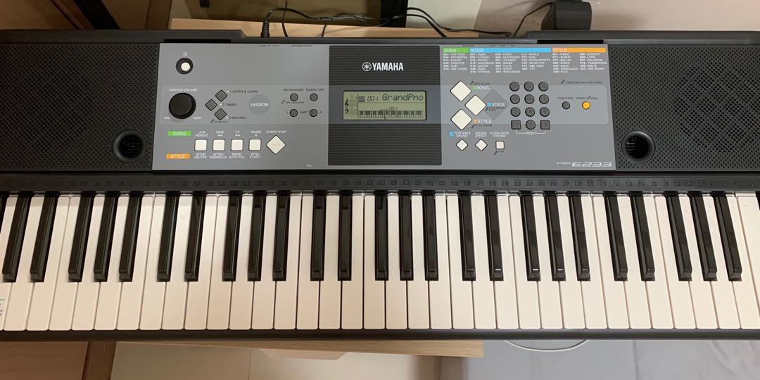 Yamaha Electronic Keyboard, Hobbies & Toys, Music & Media, Musical ...