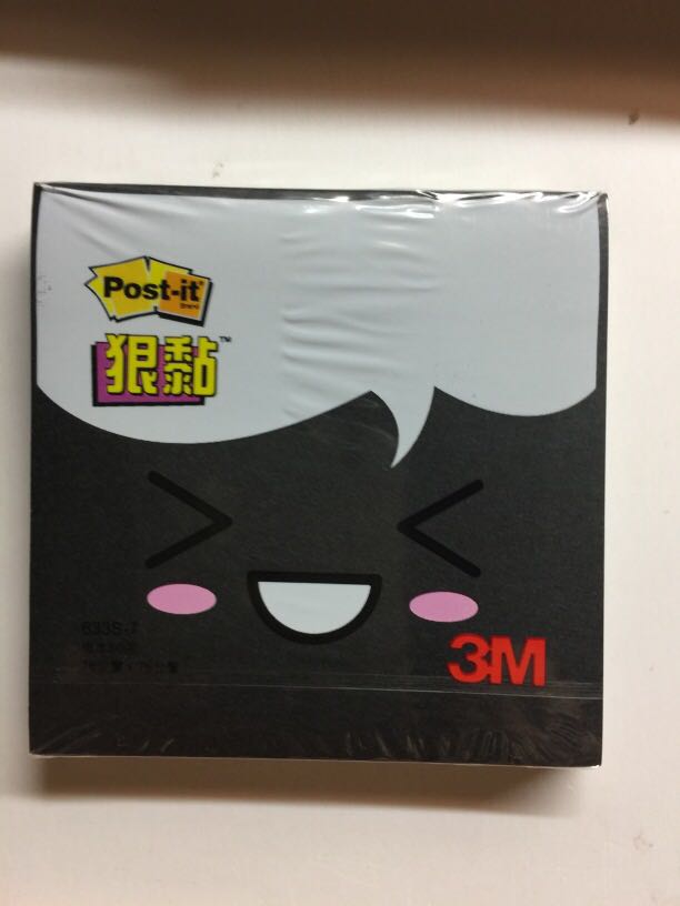 3M Post it sticky note black notepad, Hobbies & Toys, Stationery ...