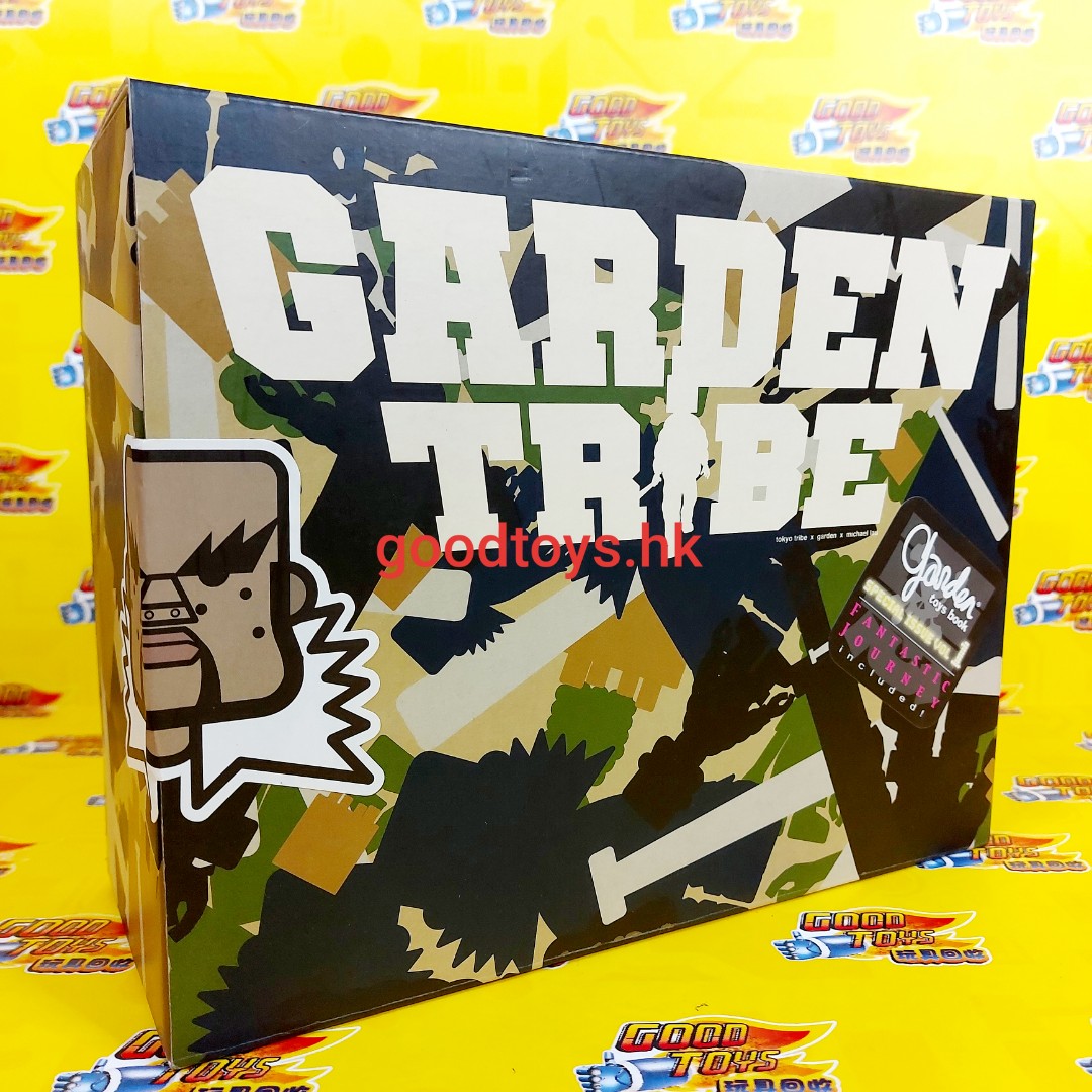全新未開袋 TOKYO TRIBE X GARDEN X MICHAEL LAU CRAZYSMILES GARDEN TRIBE GT007 HASQUAREM 哈方姆 搪膠 FIGURE ...