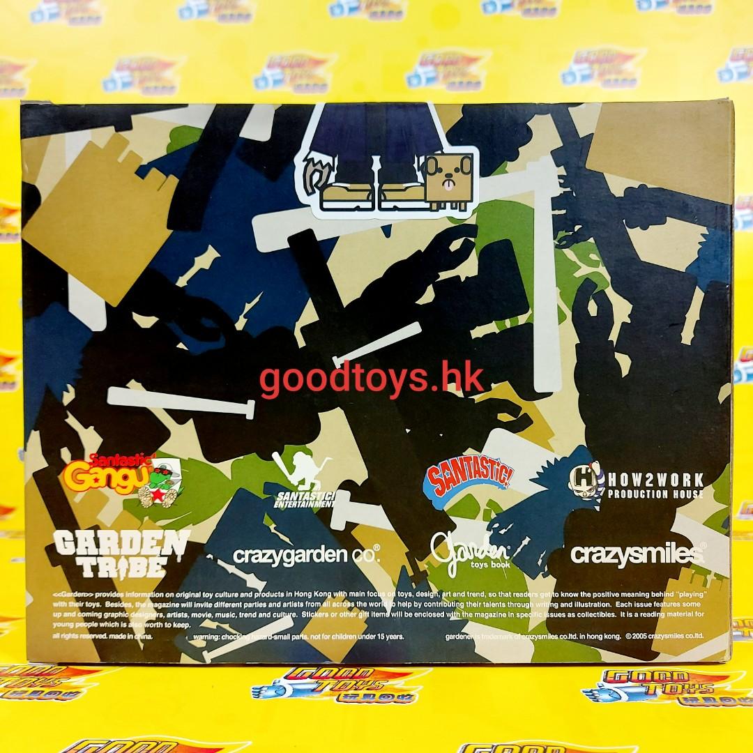 全新未開袋 TOKYO TRIBE X GARDEN X MICHAEL LAU CRAZYSMILES GARDEN TRIBE GT007 HASQUAREM 哈方姆 搪膠 FIGURE ...