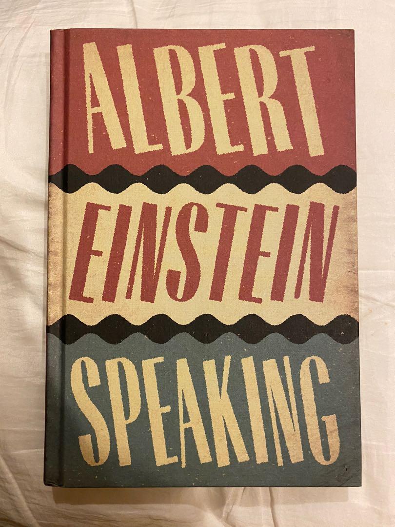 Albert Einstein Speaking, Hobbies & Toys, Books & Magazines, Fiction ...