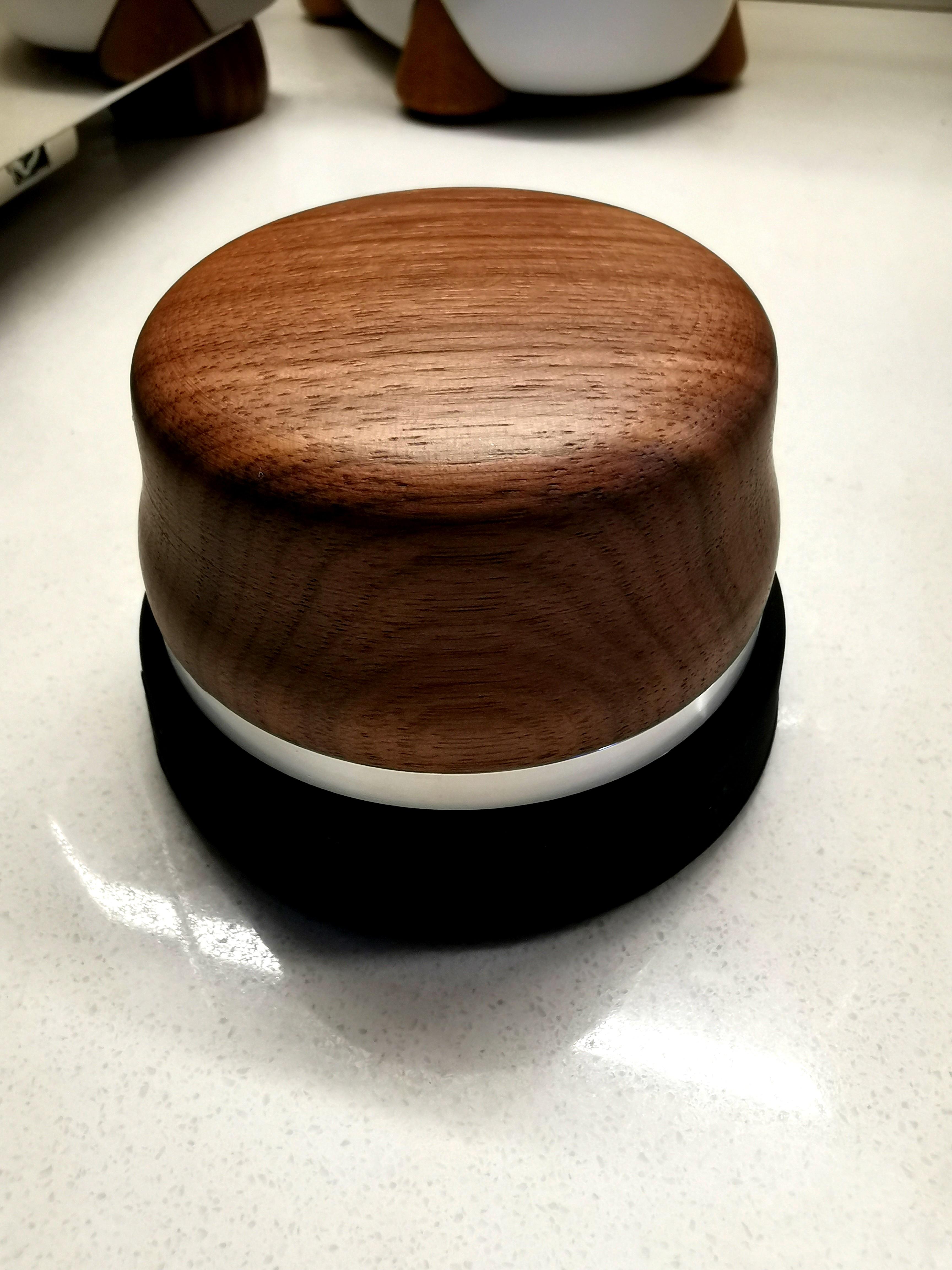 Asso Jack Coffee Leveler in Italian Walnut 58.5mm Distributor and ...