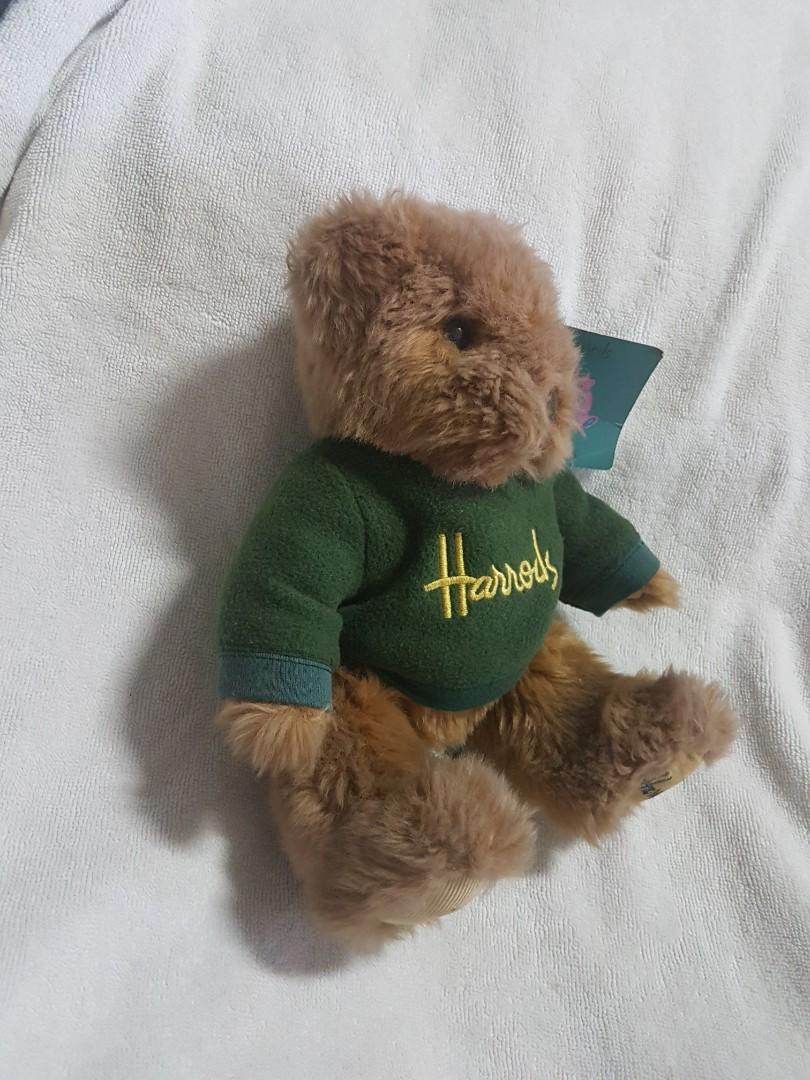 Authentic Vintage 1998 Harrods Knights Bridge Classic Teddy Bear in RB ...