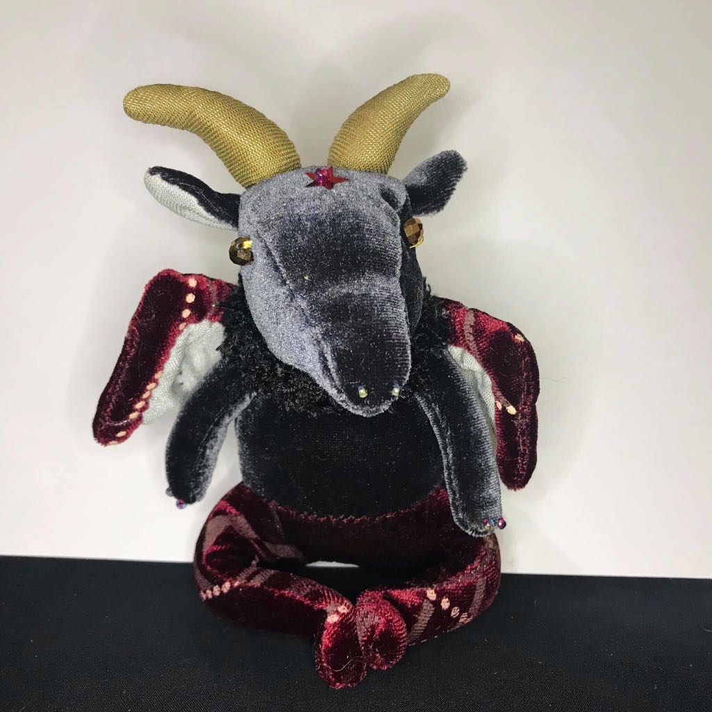 Baphomet mini plush 5” - Php 500, Hobbies & Toys, Toys & Games on Carousell
