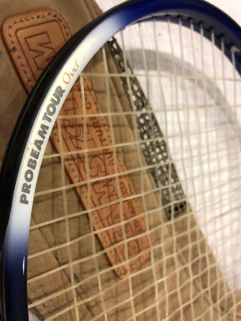 Bridgestone Pro Beam Tour OS Tennis Racket, Sports Equipment, Sports ...
