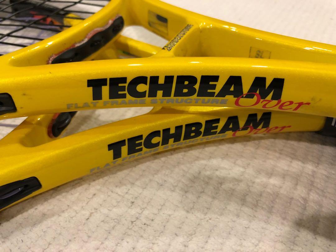 Bridgestone Techbeam OS Tennis racquets, Sports Equipment, Sports & Games, Racket & Ball Sports ...
