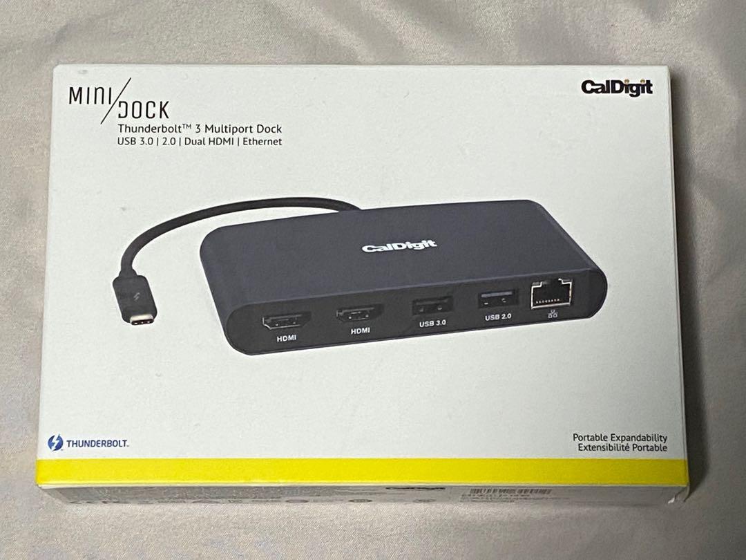 Caldigit Thunderbolt 3 Mini Dock, Computers & Tech, Parts & Accessories ...