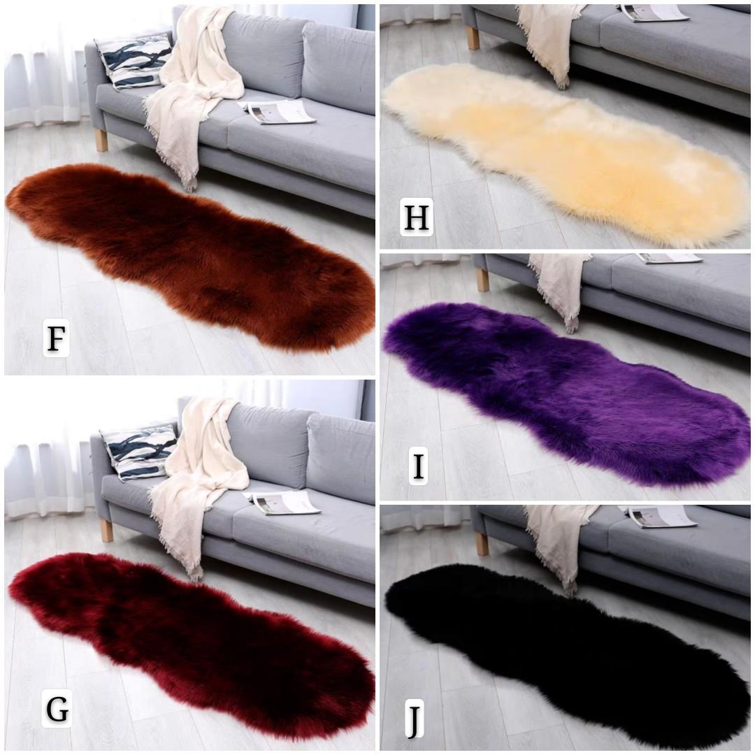 Comfy Furry Design Carpet / Mat Design A, Furniture & Home Living, Home ...