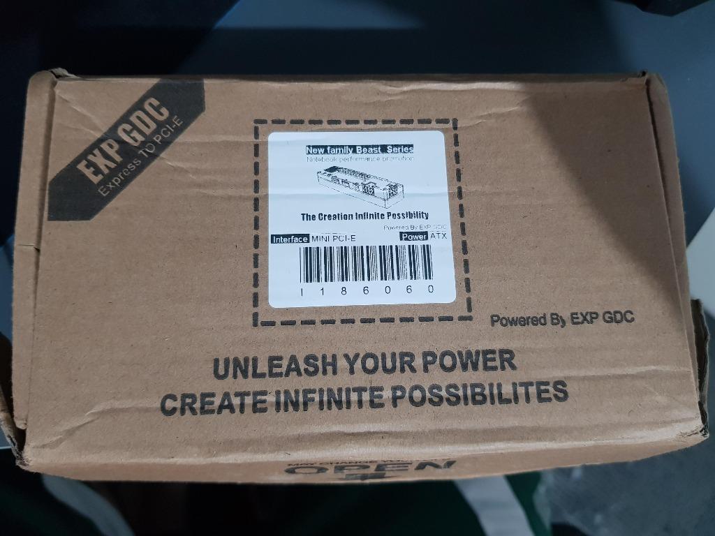 EXP GDC Beast EGPU External GPU NGFF Mini-PCIE, Computers & Tech, Parts ...