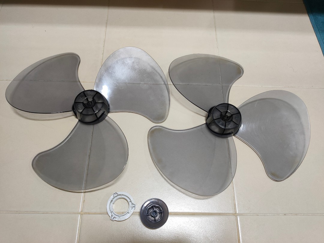 Wall Fan 16"Fan Blades , Guard lock & Screw Cap, Furniture & Home ...