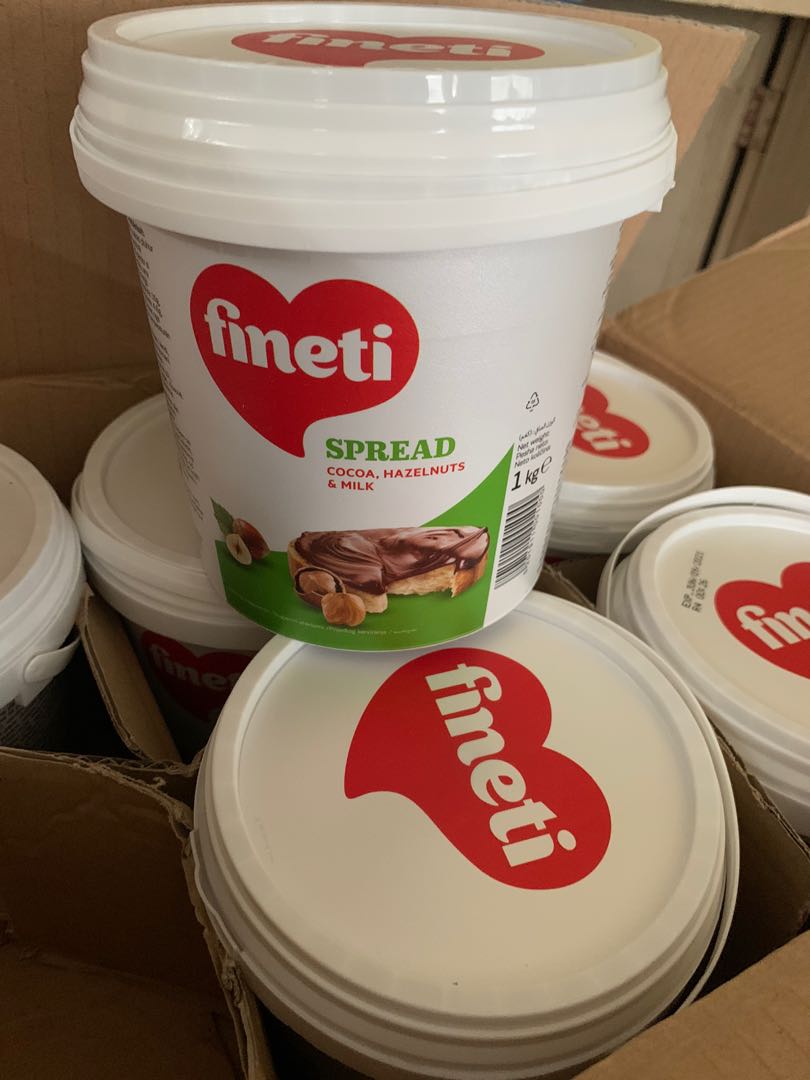 Fineti Hazelnut Spread 1kg, Food & Drinks, Packaged & Instant Food on ...