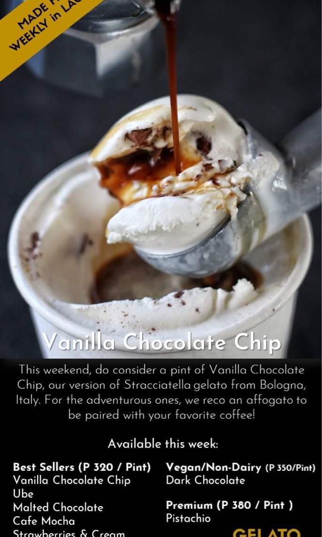 Gelato Manila, Food & Drinks, Local Eats on Carousell