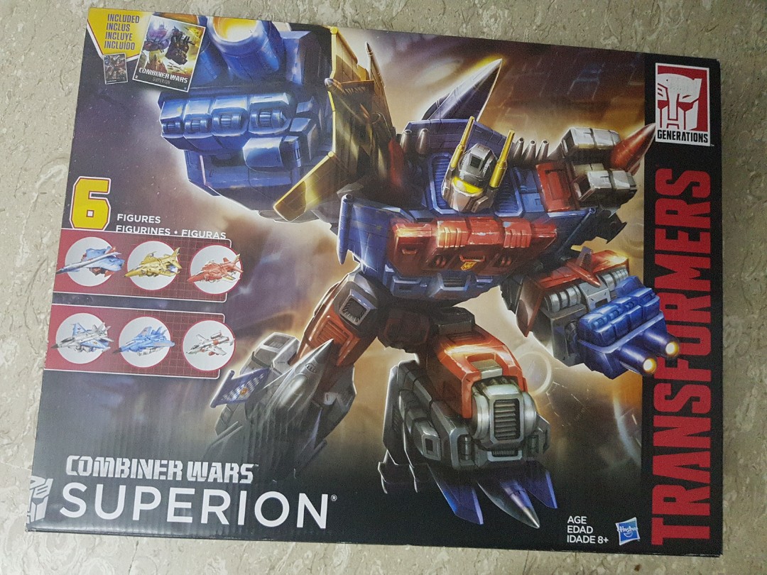 Transformers Hasbro combiner wars superion, Hobbies & Toys, Toys ...