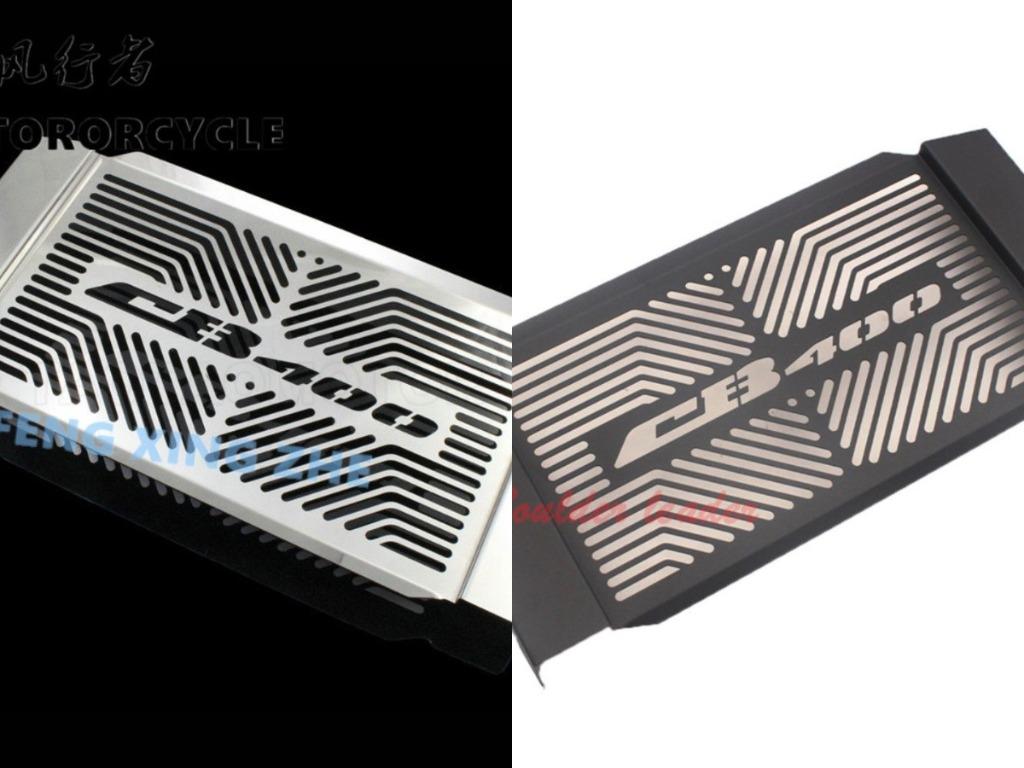 Honda CB400 CB400X CB400SF super4 super 4 Super Four Radiator Guard ...