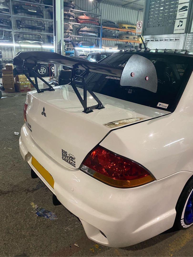 JDM GT wing spoiler, Car Accessories, Accessories on Carousell