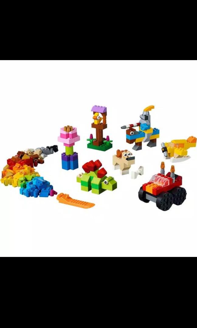 Lego Classic Basic Brick Set 11002, Toys & Collectibles, Mainan di ...