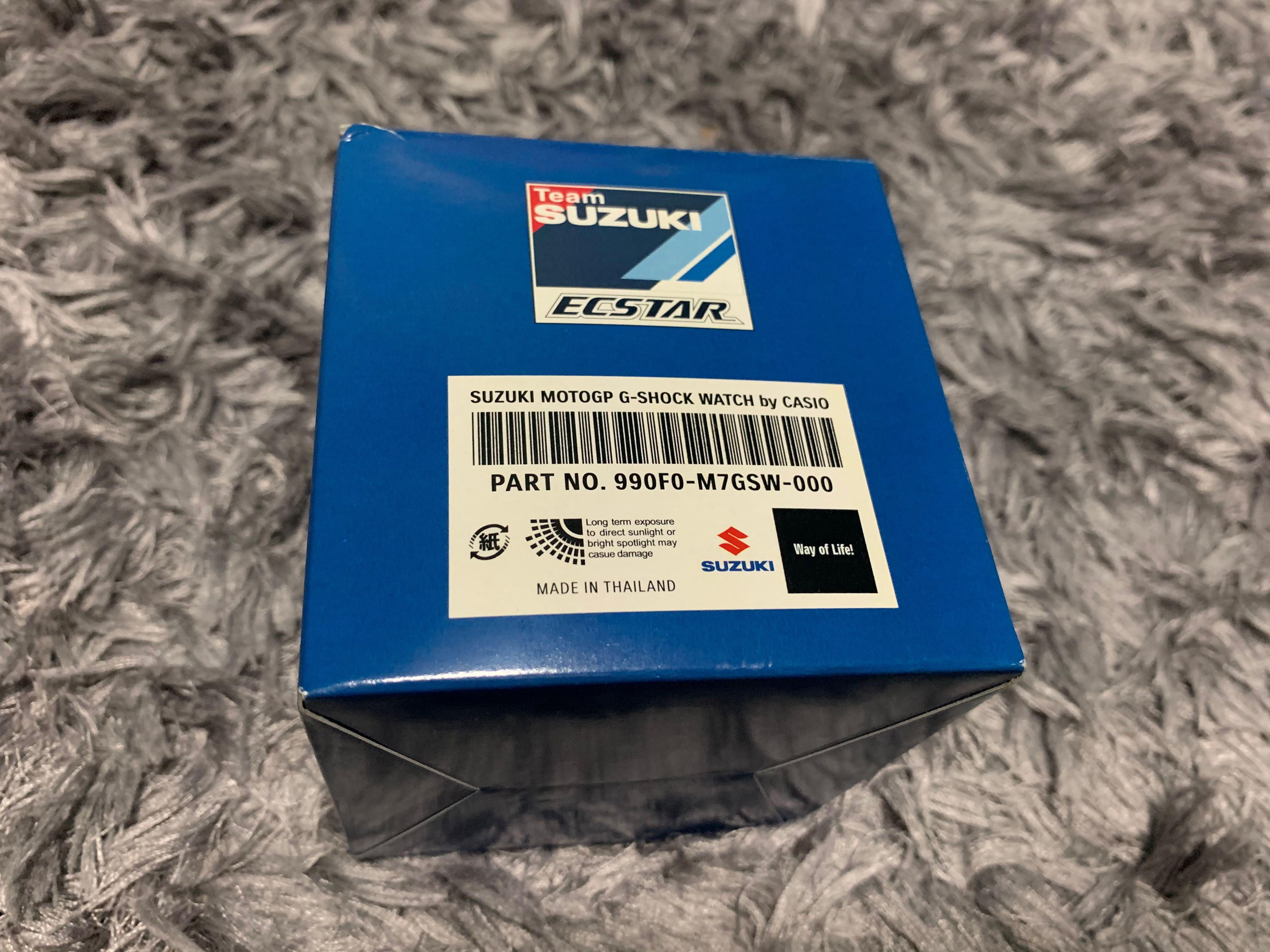 Limited Edition Suzuki MotoGP G-Shock Watch, Luxury, Watches on Carousell