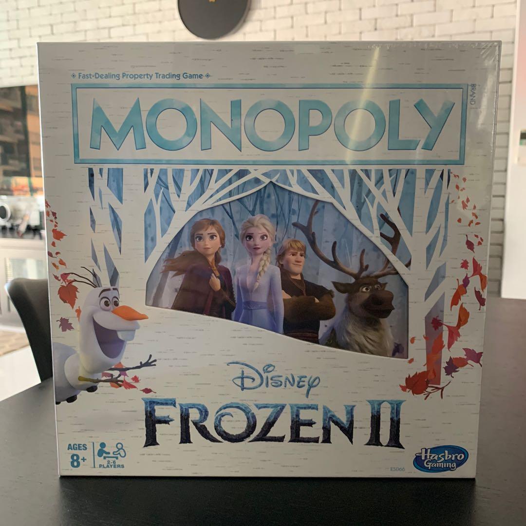 Monopoly Disney Frozen 2, Hobbies & Toys, Toys & Games on Carousell