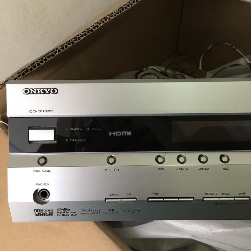 Onkyo receiver, Audio, Soundbars, Speakers & Amplifiers on Carousell