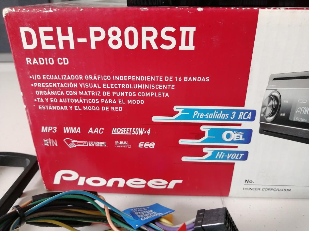 Pioneer P80 Head Unit, Car Accessories, Accessories on Carousell