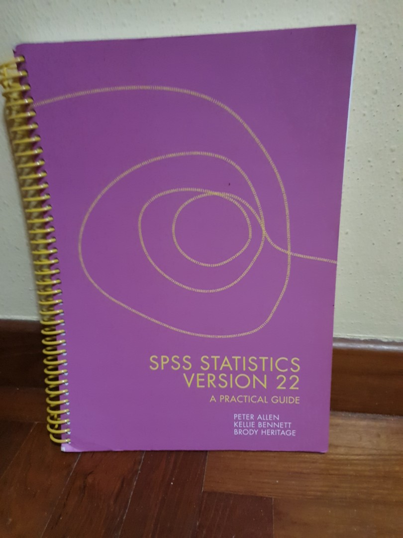 Practical Guide for Spss Statistics, Hobbies & Toys, Books & Magazines ...
