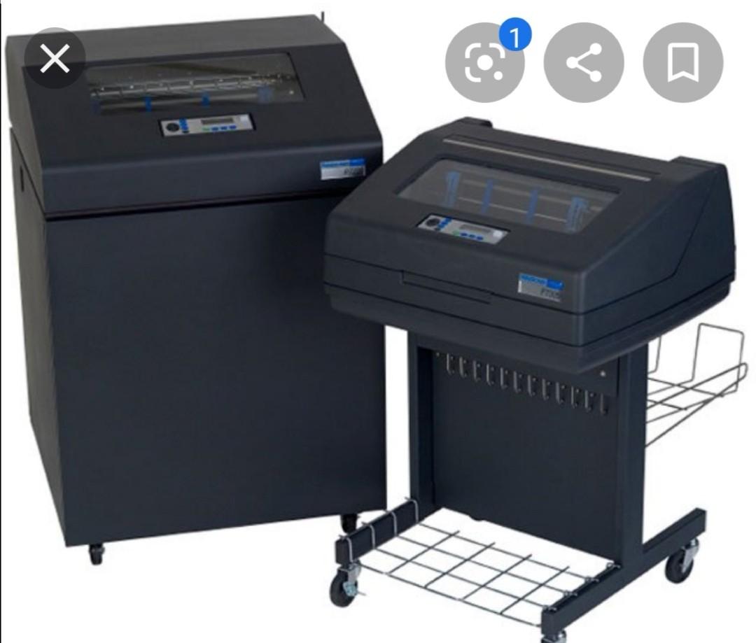 Printronix line printer impact dot matrix, Computers & Tech, Printers ...