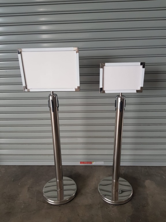 Queue pole signage (Landscape), Everything Else on Carousell