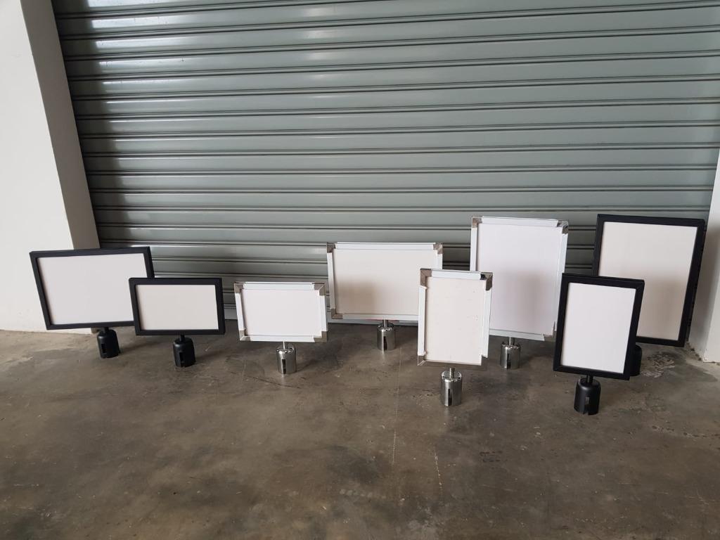 Queue pole signage (Landscape), Everything Else on Carousell