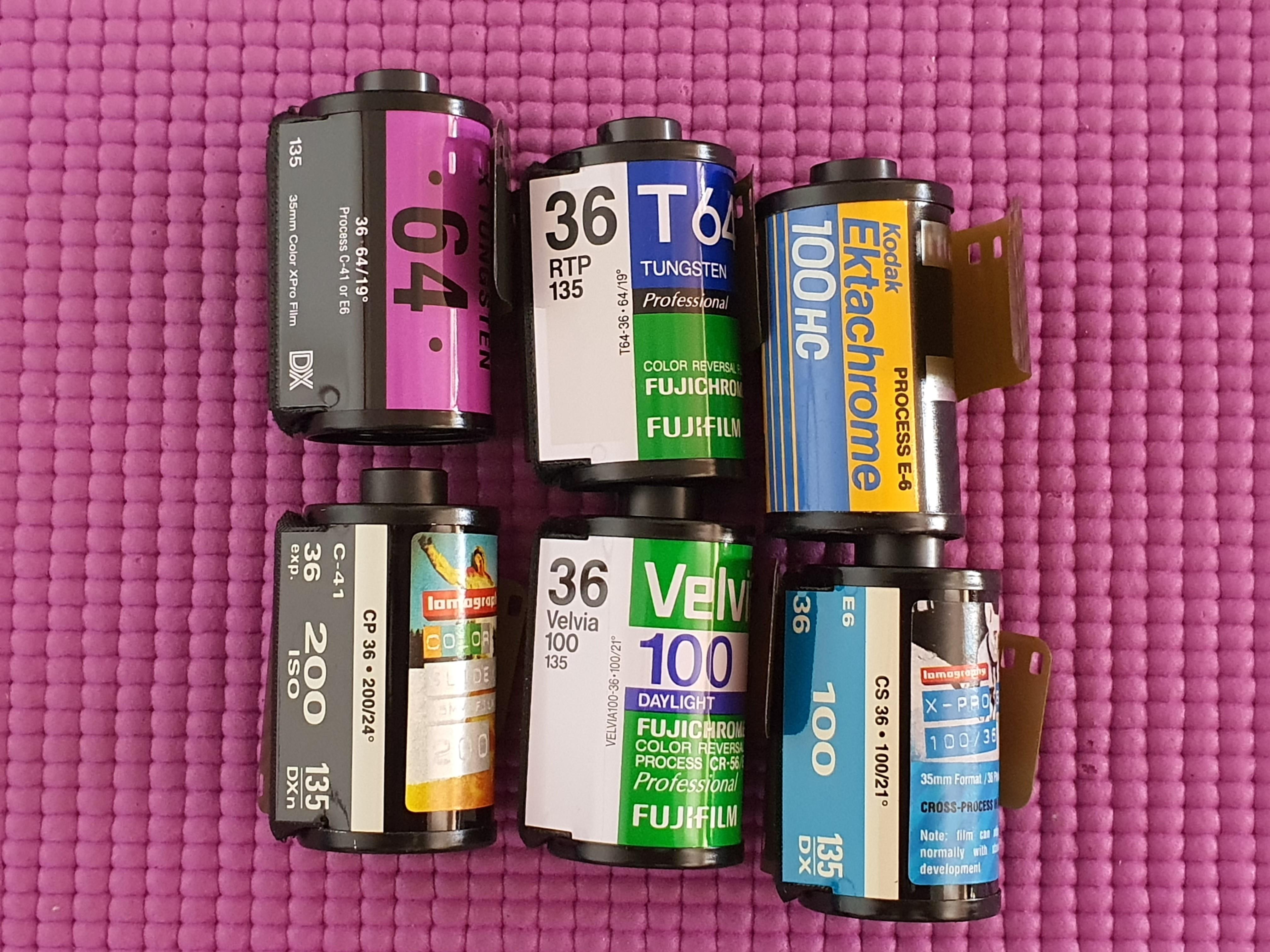 Rare expired slide film (fuji, kodak, lomo), Photography, Camera ...