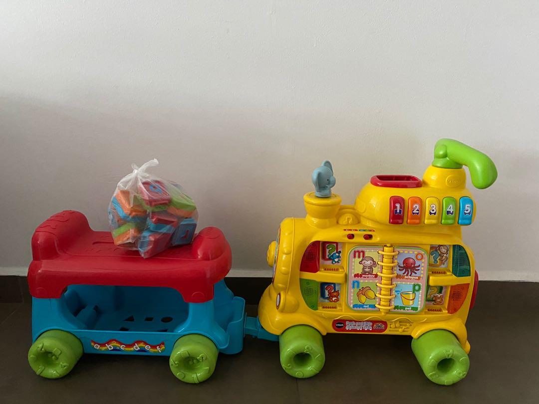 Ride Alphabet Train, Babies & Kids, Infant Playtime on Carousell
