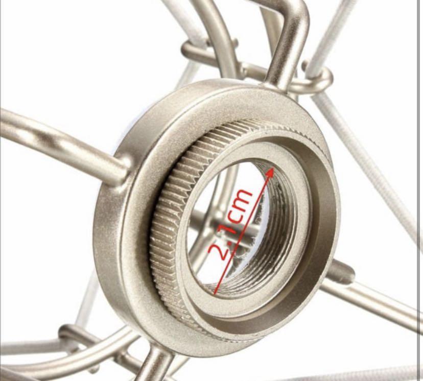 Spider shock mount for mic condenser, Hobbies & Toys, Music & Media ...