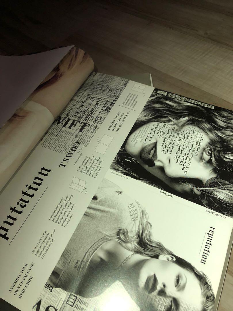 Taylor Swift reputation official magazines, Hobbies & Toys, Books ...
