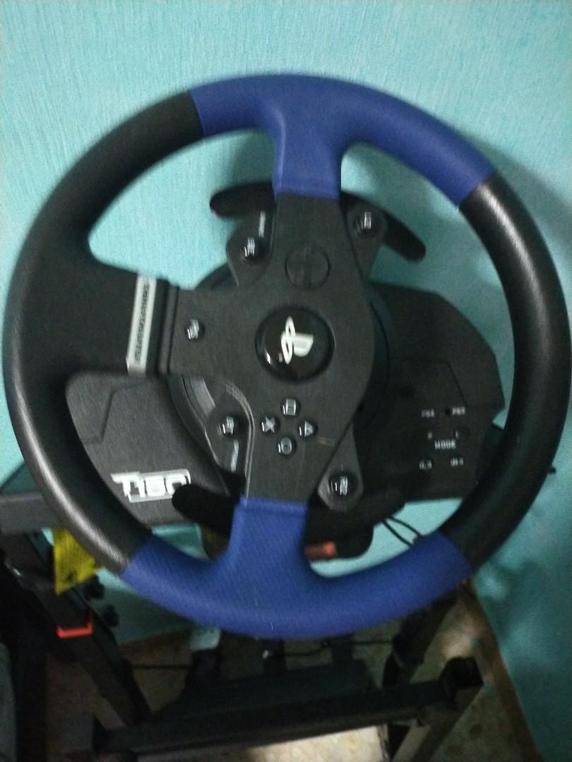 Thrustmaster T150 Pro with foldable stand, Video Gaming, Gaming ...