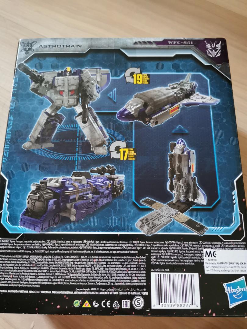 Transformers siege astrotrain, Hobbies & Toys, Toys & Games on Carousell