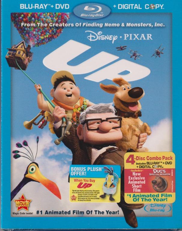 Up (4 Disc Combo) blu ray, Hobbies & Toys, Music & Media, CDs & DVDs on ...
