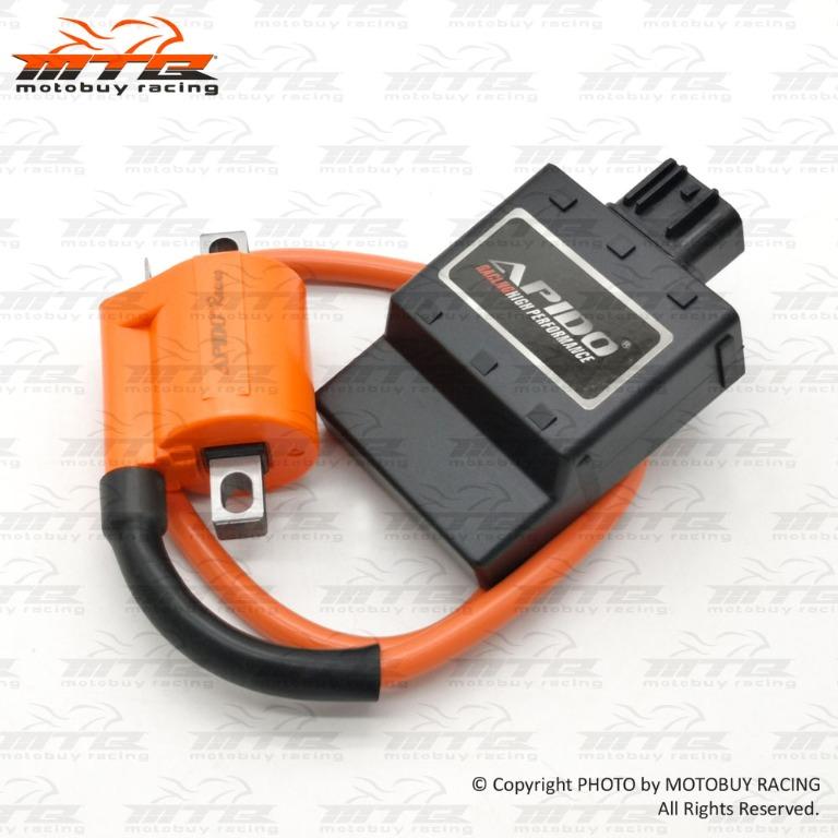 YAMAHA EGO / EGO-S HIGH PERFORMANCE CDI UNIT & PLUG COIL COMBO SET ...