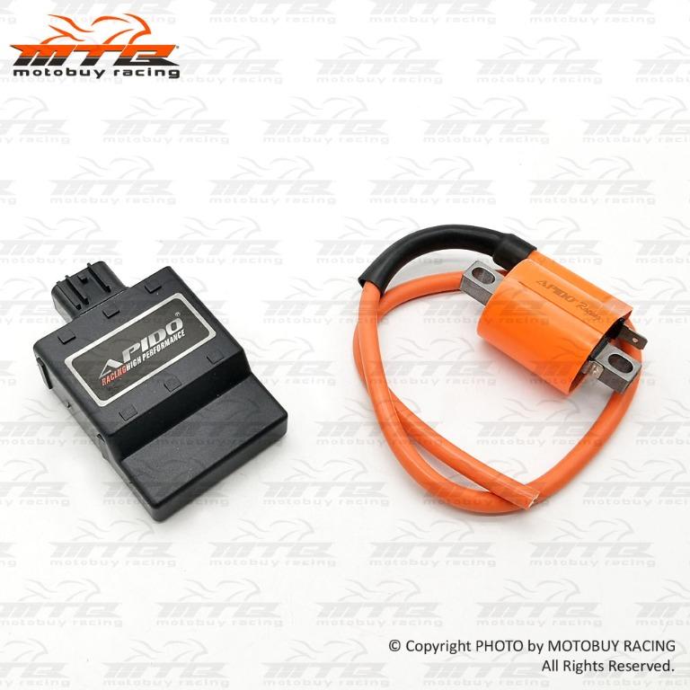 YAMAHA EGO / EGO-S HIGH PERFORMANCE CDI UNIT & PLUG COIL COMBO SET ...