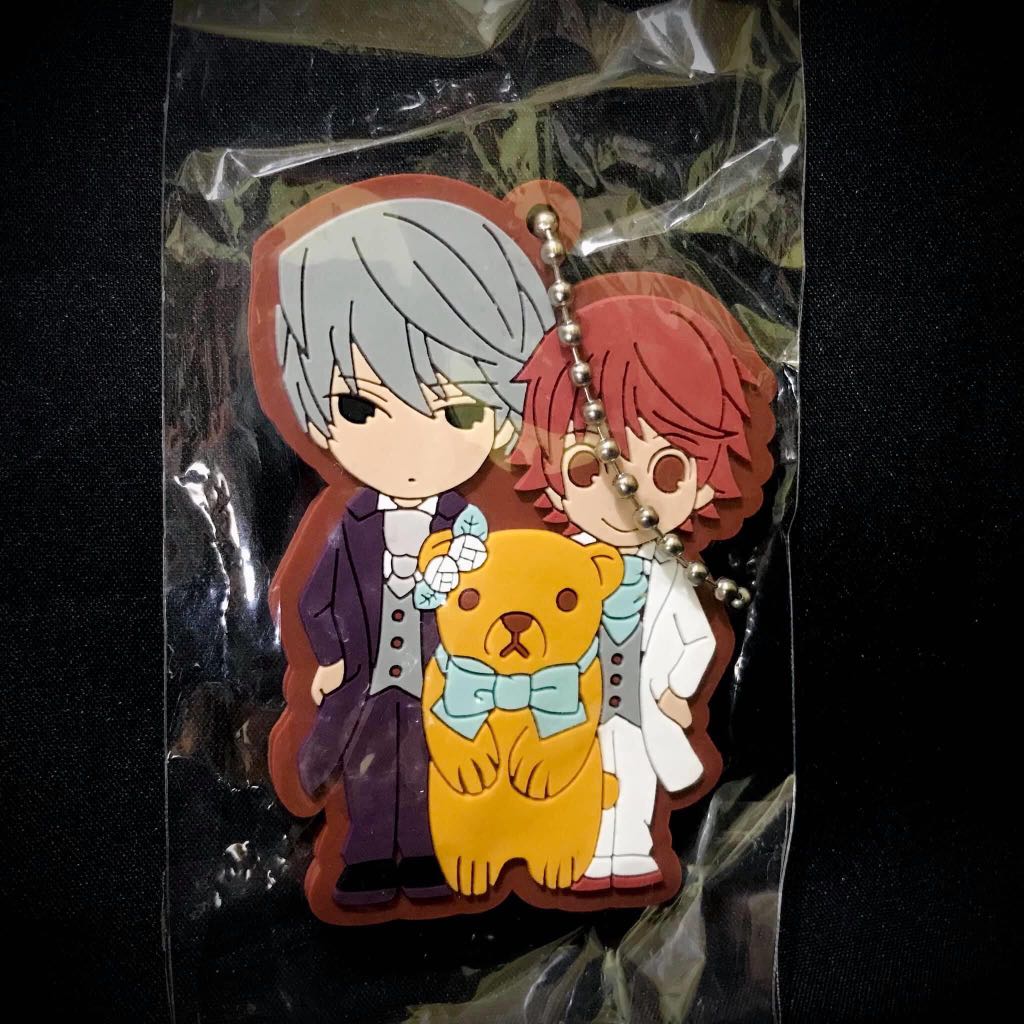 YAOI/BL Junjou Romantica Misaki & Akihiko Usami rubber strap 2.8” - Php ...