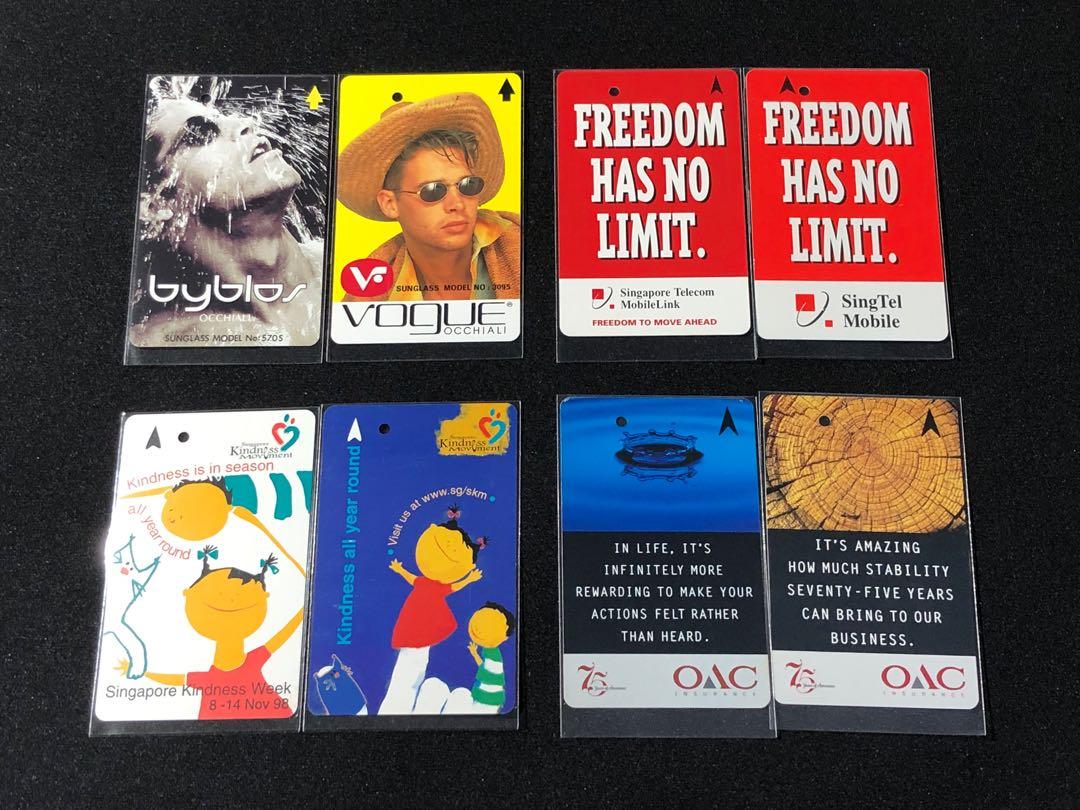 31 Sets of 2 SMRT Cards at $3 Per Set of 2 Cards, Hobbies & Toys ...