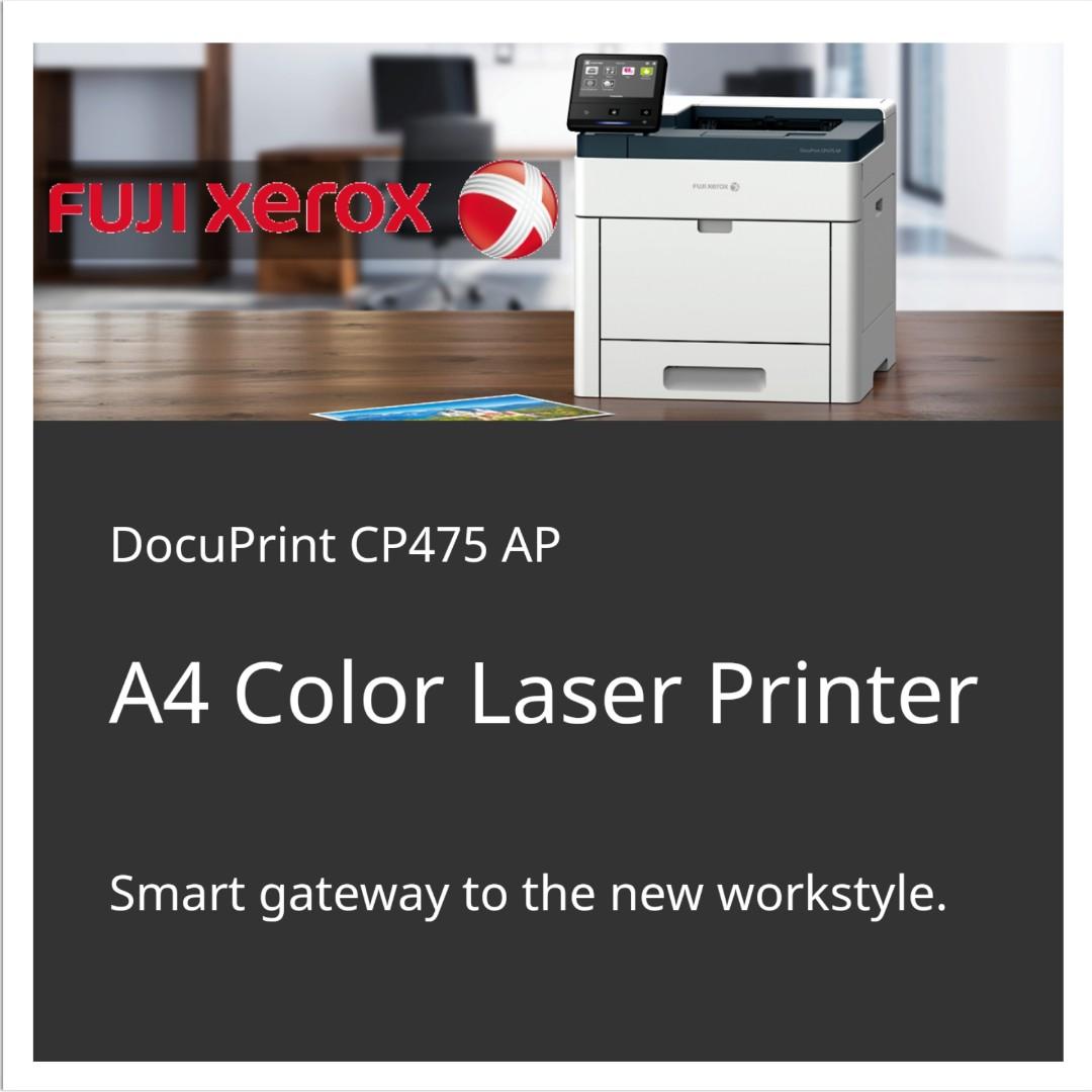 [代放] Fuji Xerox DocuPrint CP475 AP 富士打印機 1部 辦公室適用, 電腦＆科技, 打印機及影印機 ...