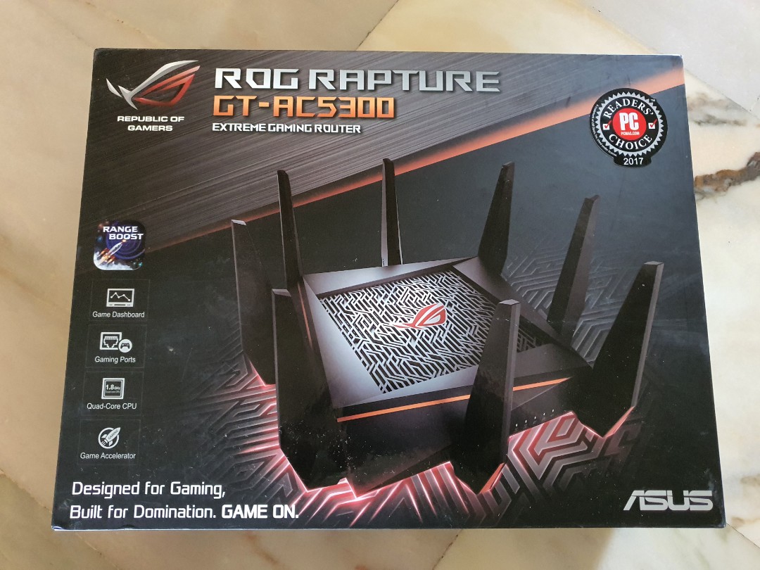 Asus ROG GT-AC5300, Computers & Tech, Parts & Accessories, Computer ...