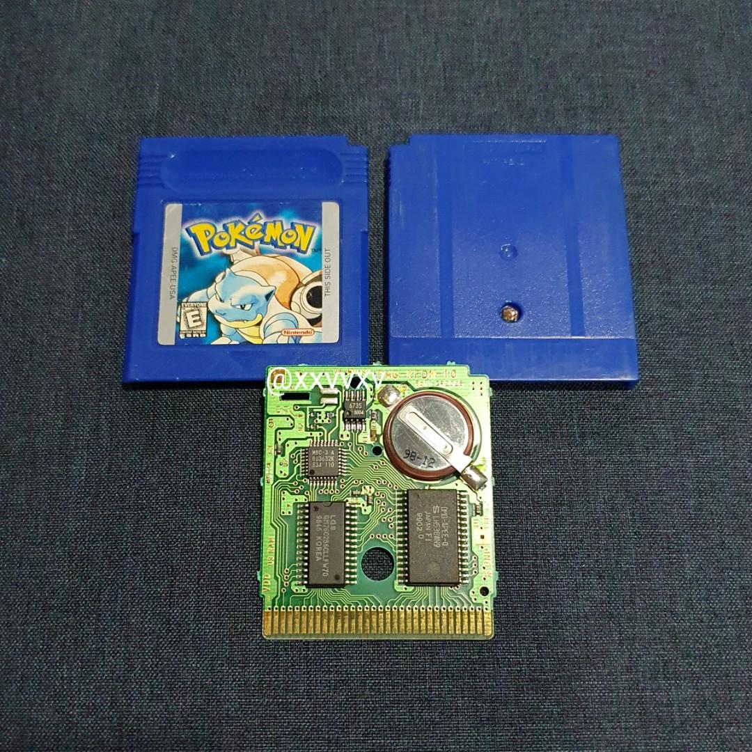 Authentic Pokémon Blue Version Nintendo Game Boy Color Pokemon Blue ...