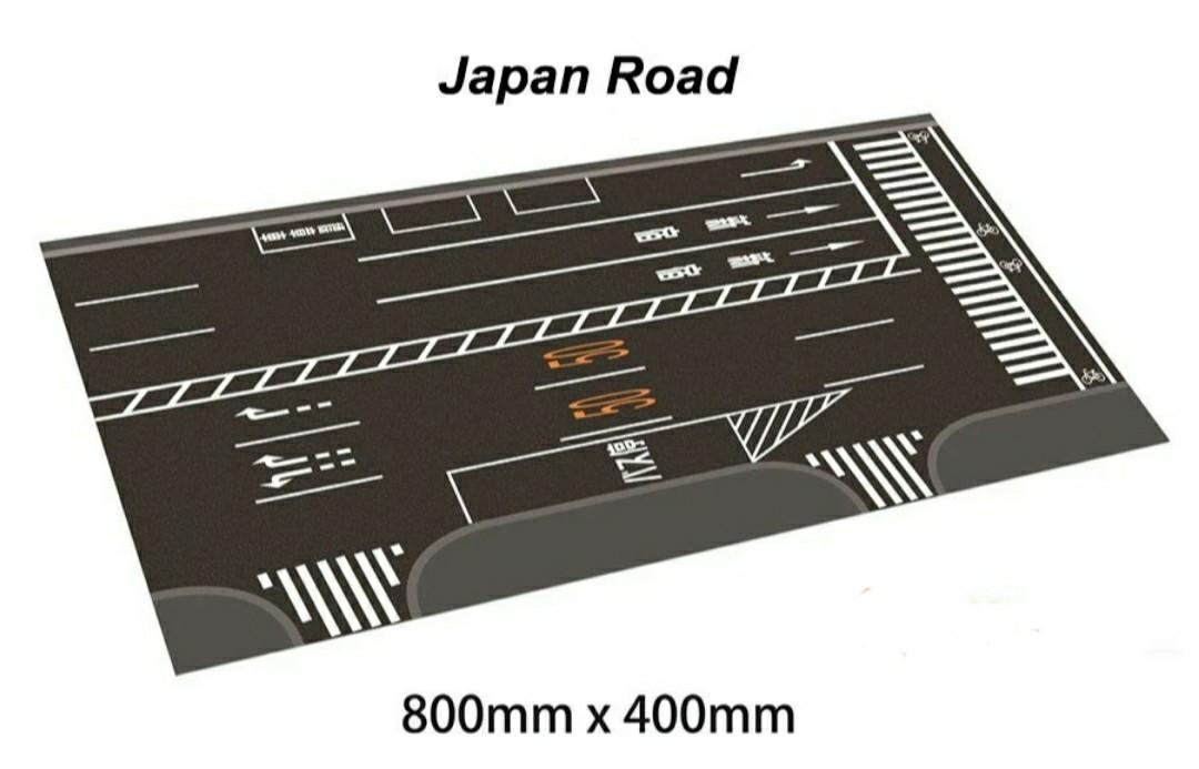 AVAILABLE Japan Road 1/64 Diorama Mouse Pad, Hobbies & Toys, Toys ...