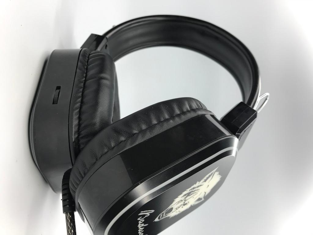 BADWOLF GENESIS GAMING HEADSET with Led RGB, with Mic Heavy Duty ...