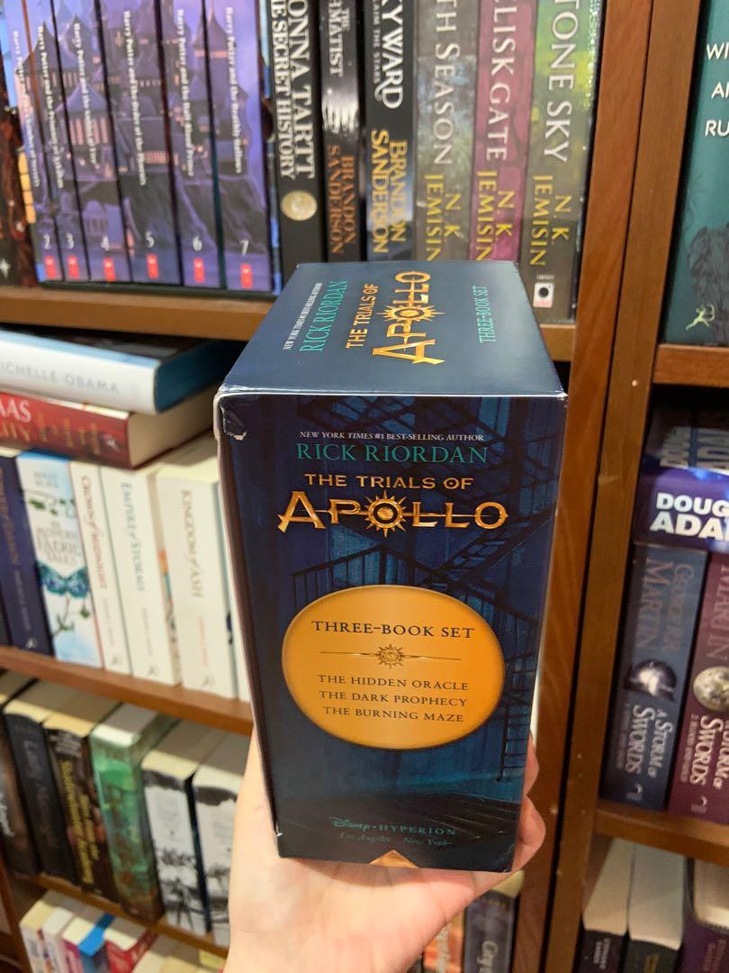 BN- Trials of Apollo Boxed Set + 2 free Percy Jackson Books (price is ...