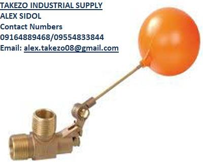 BRONZE FLOAT VALVE W/ROD & BALL, Commercial & Industrial, Construction ...