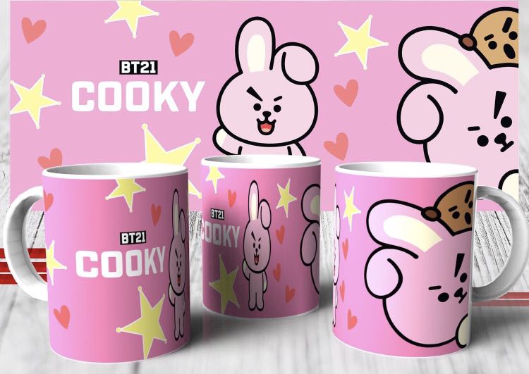 BT21 MUGS, Furniture & Home Living, Kitchenware & Tableware, Water ...