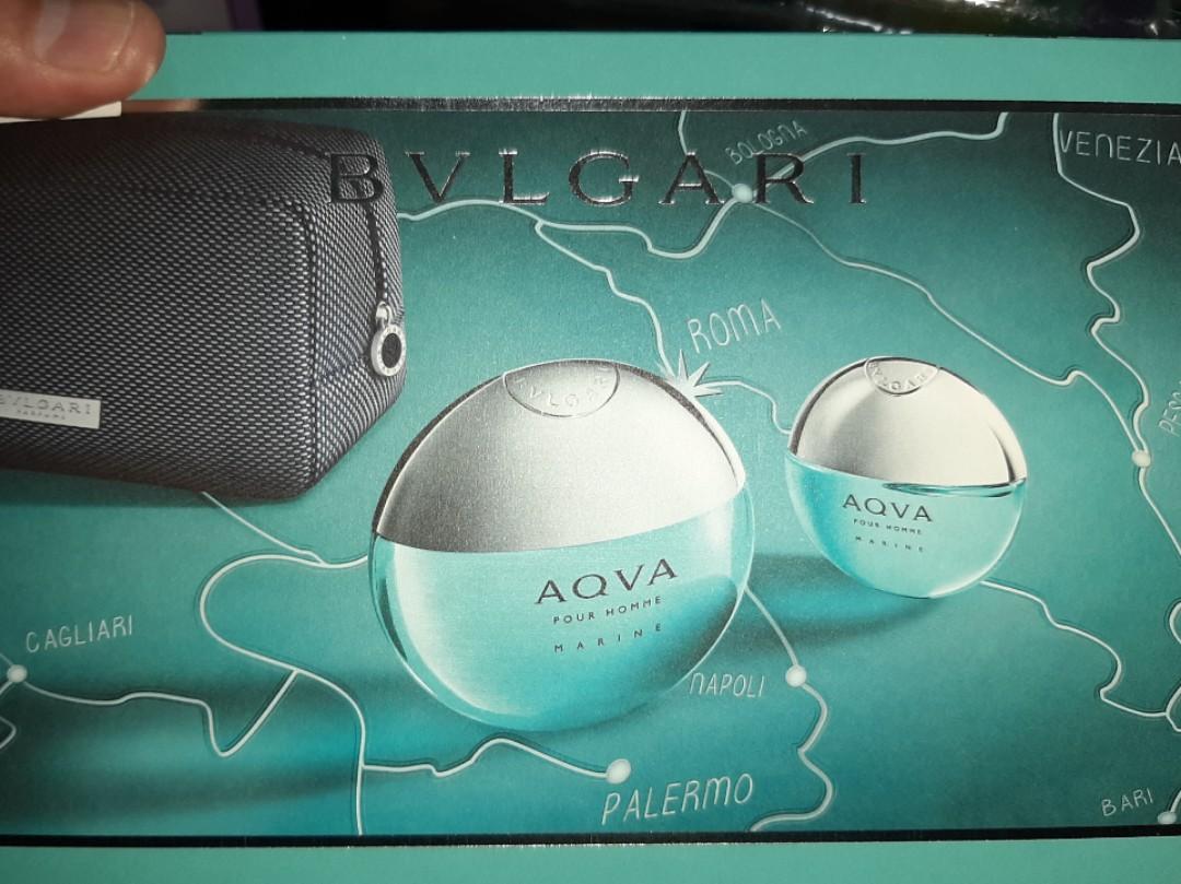bulgari aqua marine coffret set new packaging, Beauty & Personal Care ...