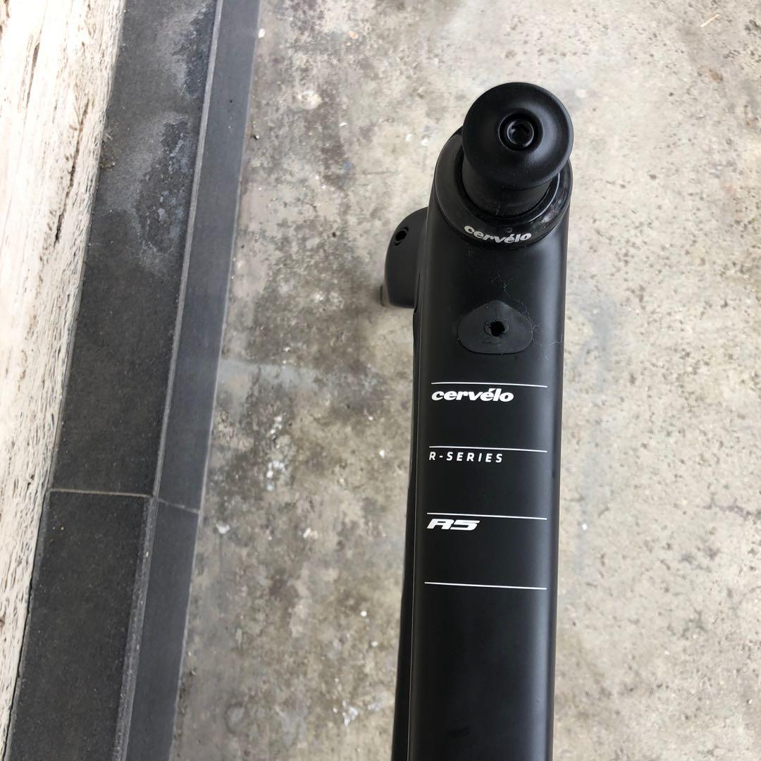 Cervelo R5 Frameset Size 51 Disc Black on Black, Sports Equipment ...